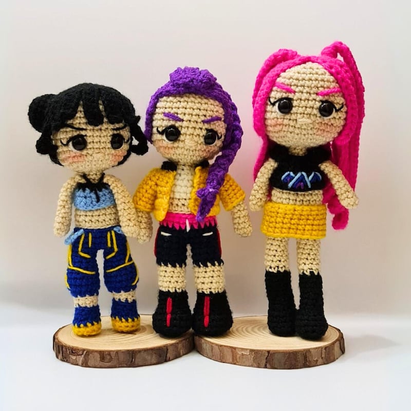 Kpop Demon Hunters Doll Mira - Etsy UK