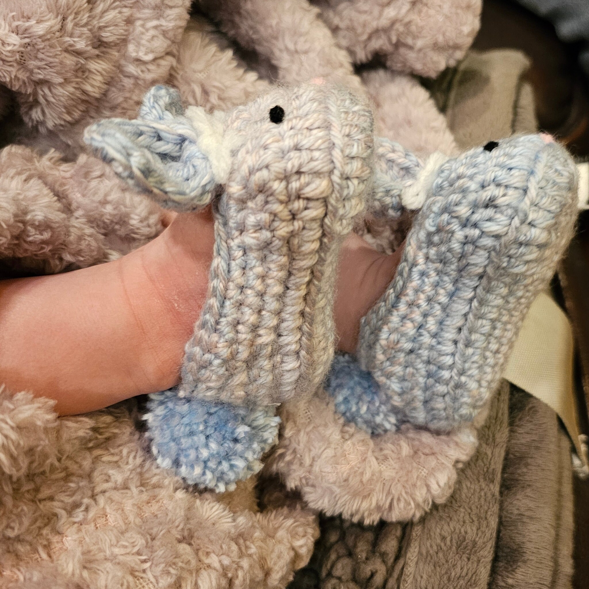 Baby Bunny Slippers 0-6 Months - Etsy