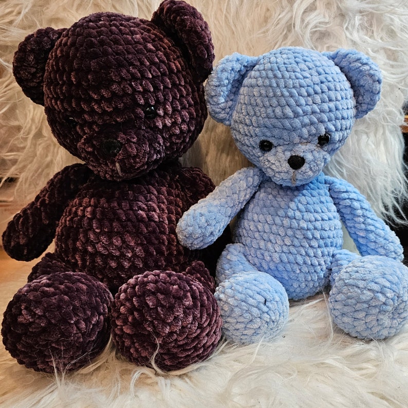 Light Blue Teddy Bear - Etsy