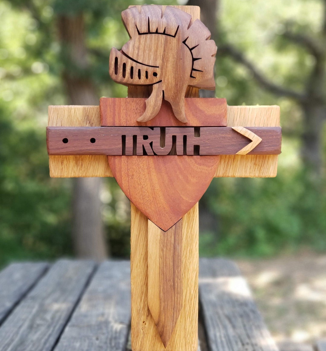 Armor of God Cross - Etsy