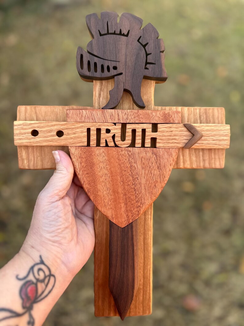 Armor of God Cross - Etsy
