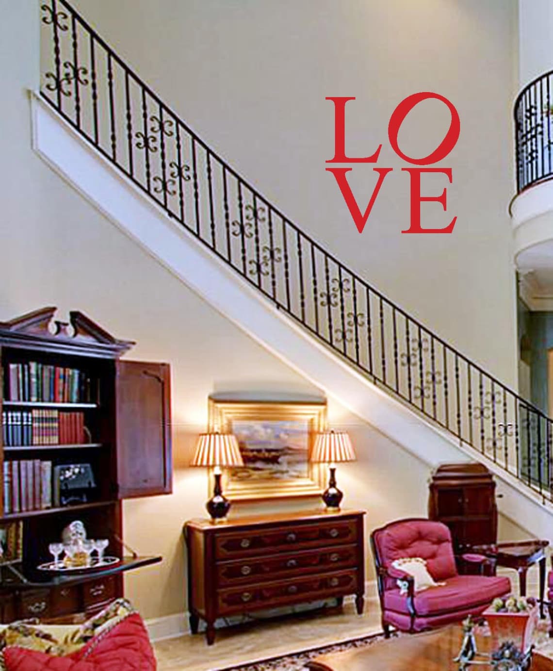 Love Wall Decals Bedroom Dining Living Art Decor Decoration - Etsy