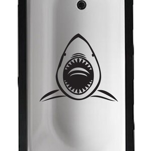 Great White Jaws - Bathroom Décor Tub Decal – Shower Wet Mirror Art Tub ...