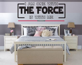 The Force is Strong With This One Double Lightsaber Wall - Etsy