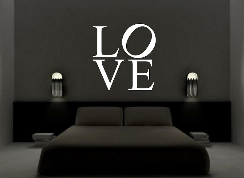 Love Wall Decals Bedroom Dining Living Art Decor Decoration - Etsy
