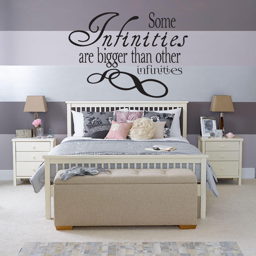 Some Infinities Wall Decal Love Infinity Living Room Bedroom Wall Decal ...