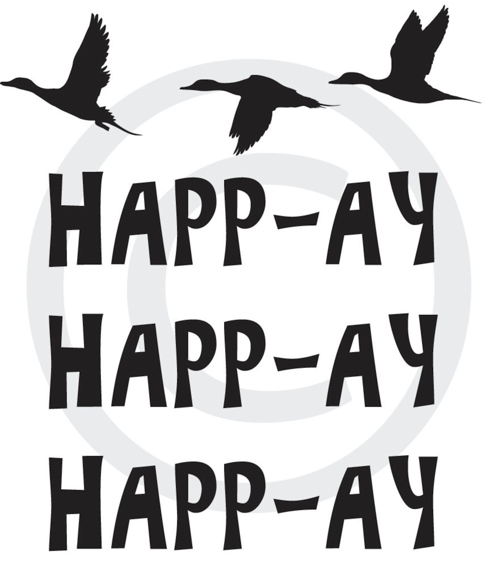 Happy Happy Happy/ Hap-pay Hap-pay Hap-pay/ Happ-ay Happ-ay | Etsy