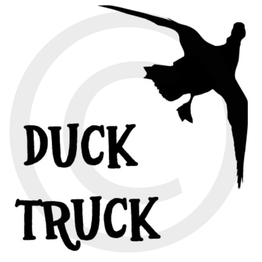 Duck Hunting Car Decal, Truck Decal, Kids Room Decal, Boy Girl Nursery ...