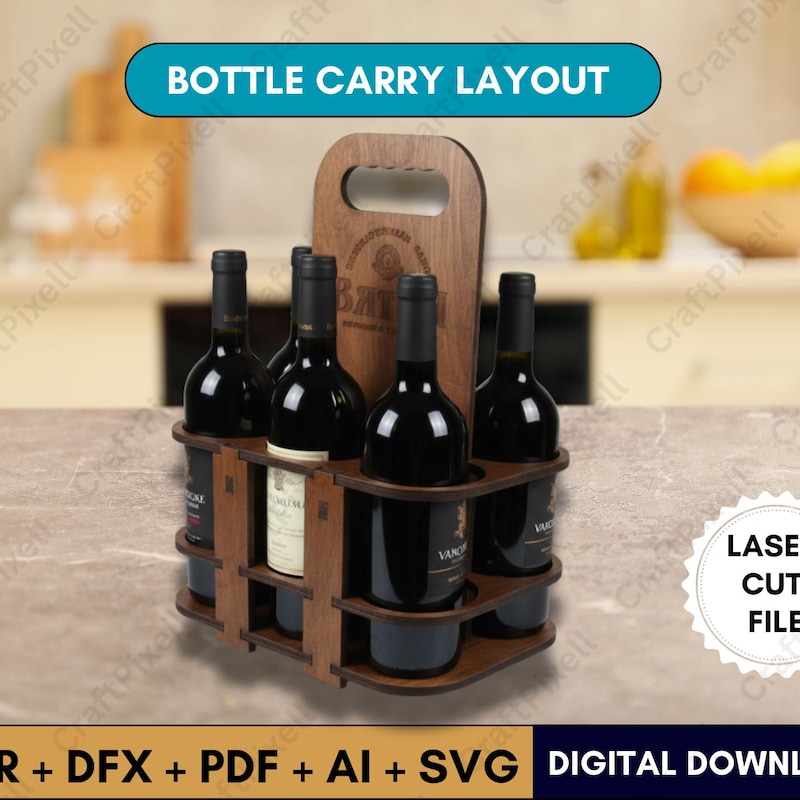 Winebox Cutting File - Etsy UK