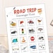 Printable Road Trip Scavenger Hunt: Family Car Ride Game (PDF Download ...