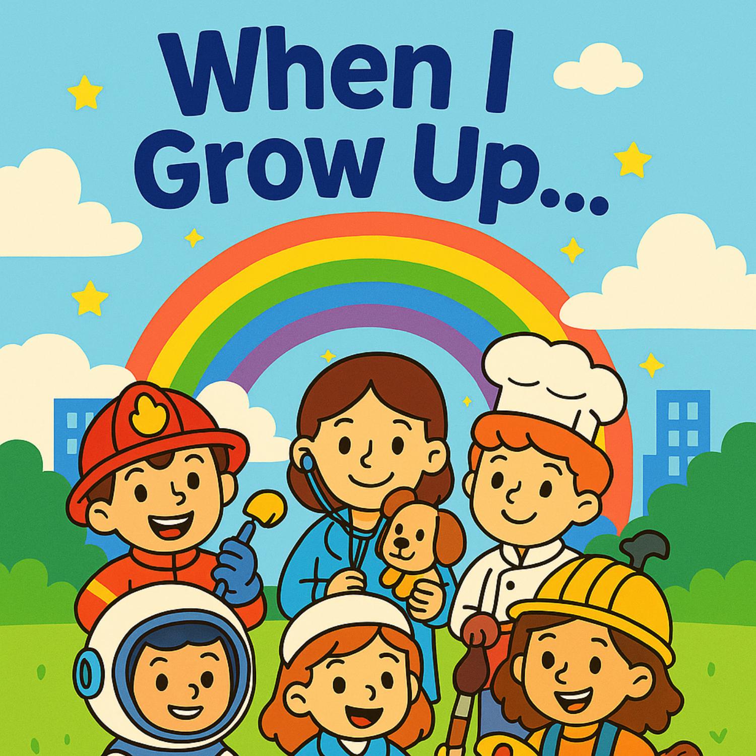 Kids Career Coloring Book: 21 Professions, Educational Activity (PDF ...