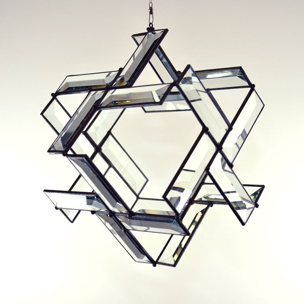 Stained Glass Windmill Orb With American Made Beveled Glass - Etsy