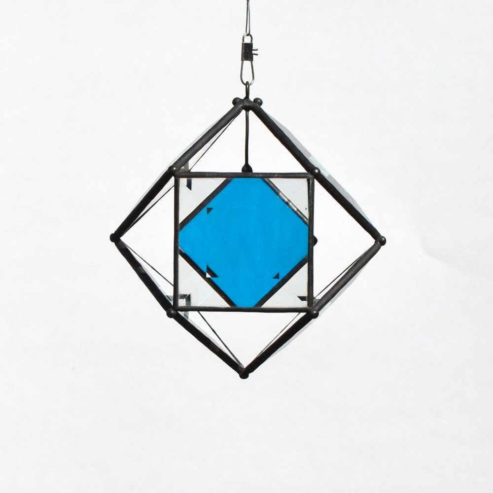 4 Inch Orb With Colored Glass Accent - Etsy