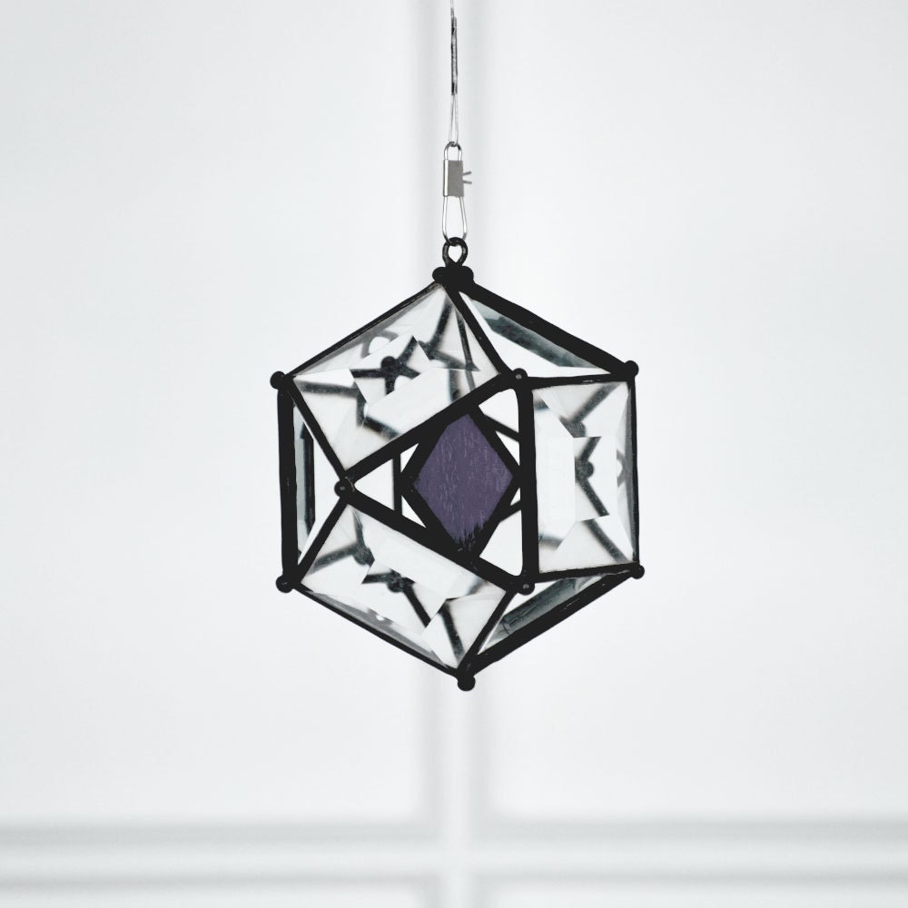 3 Inch Mini Orb With Purple Accent - Etsy