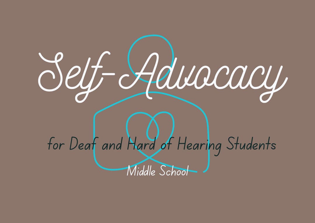 Self-advocacy Scenario Cards for DHH Students |middle School | Self ...