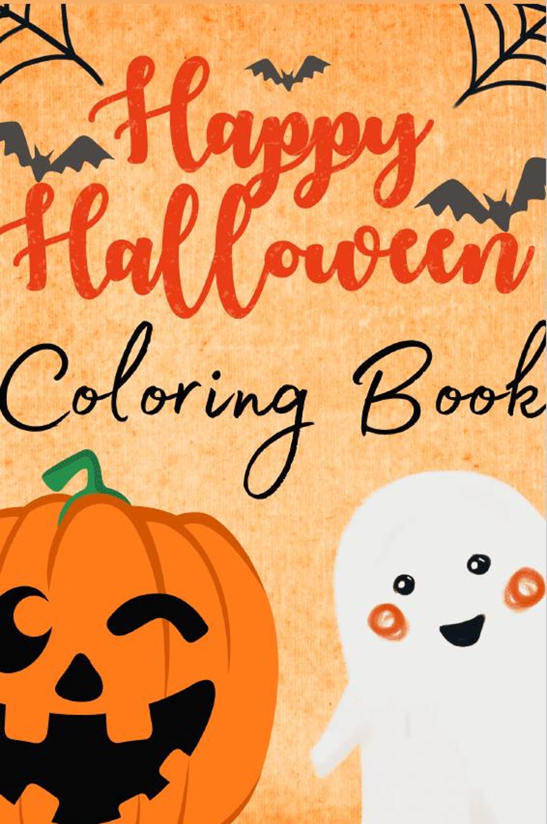 Halloween Coloring Book PDF | Spooky Designs for Kids & Adults | Fall ...