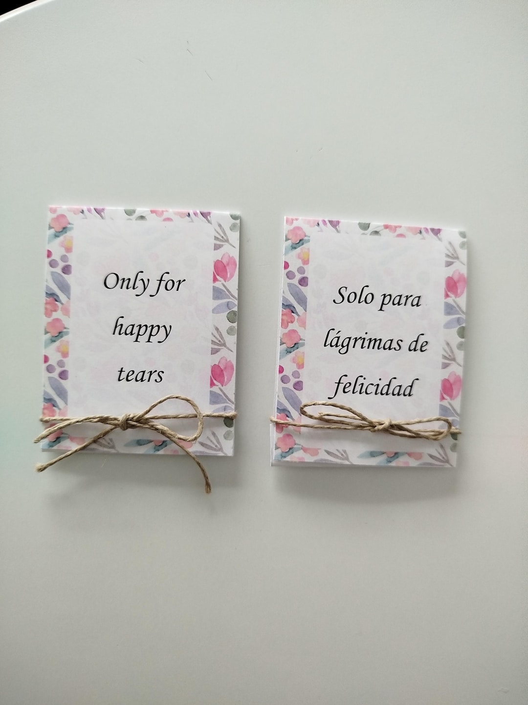 Personalized Wedding Tissues, Happy Tears Packets, Set of 50 - Etsy