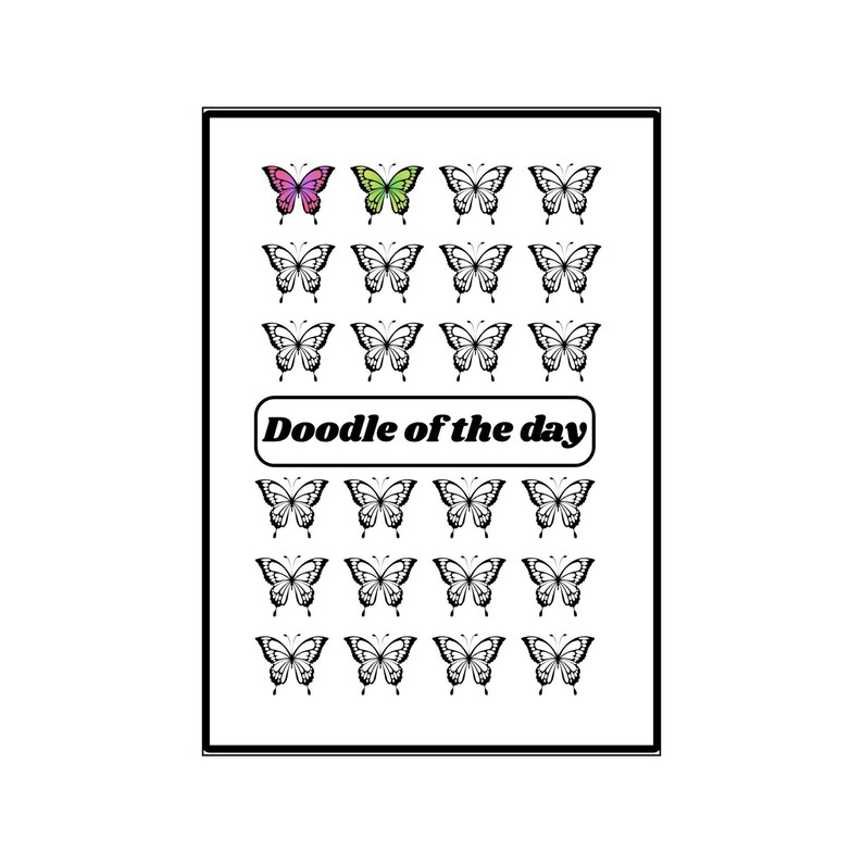 Cahier de coloriage Doodle : santé mentale, soins personnels (PDF A4 ...