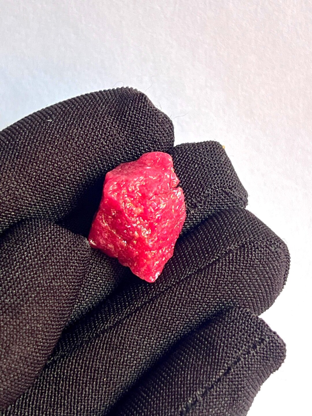 AAA+ 100% Natural Pink Ruby Fancy Shape Rough Loose Gemstone for Making ...