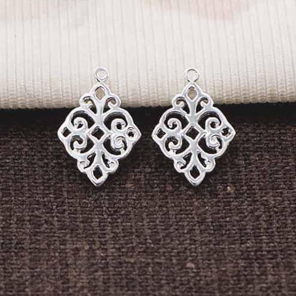 Silver Filigree - Etsy