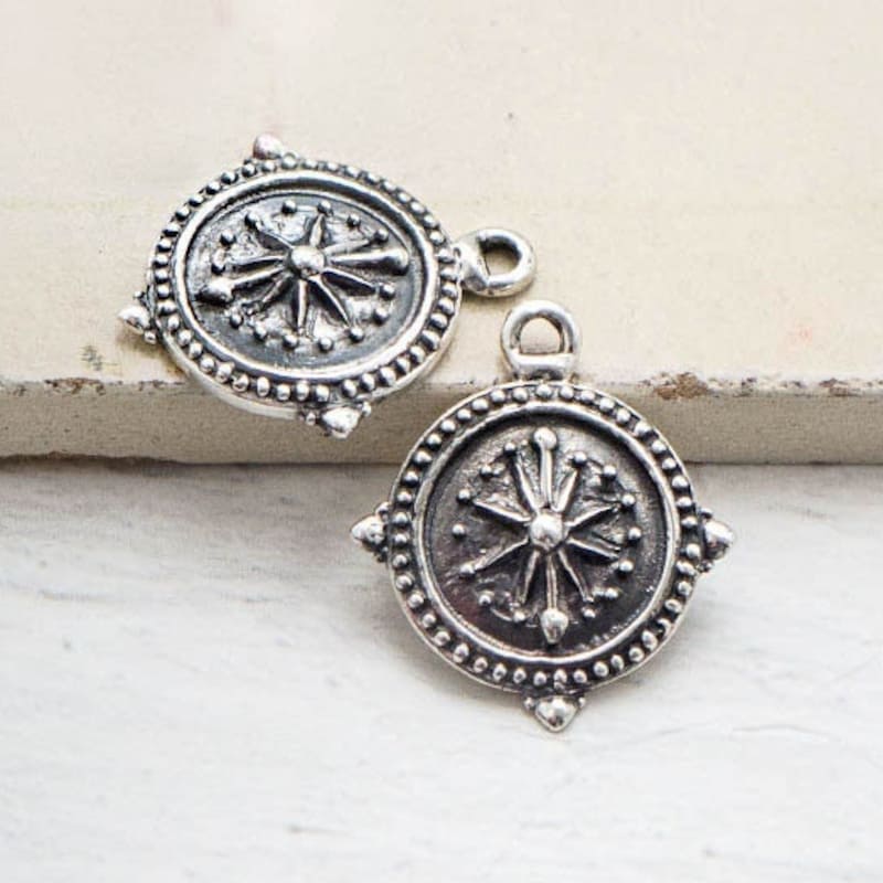 Compass Charms - Etsy