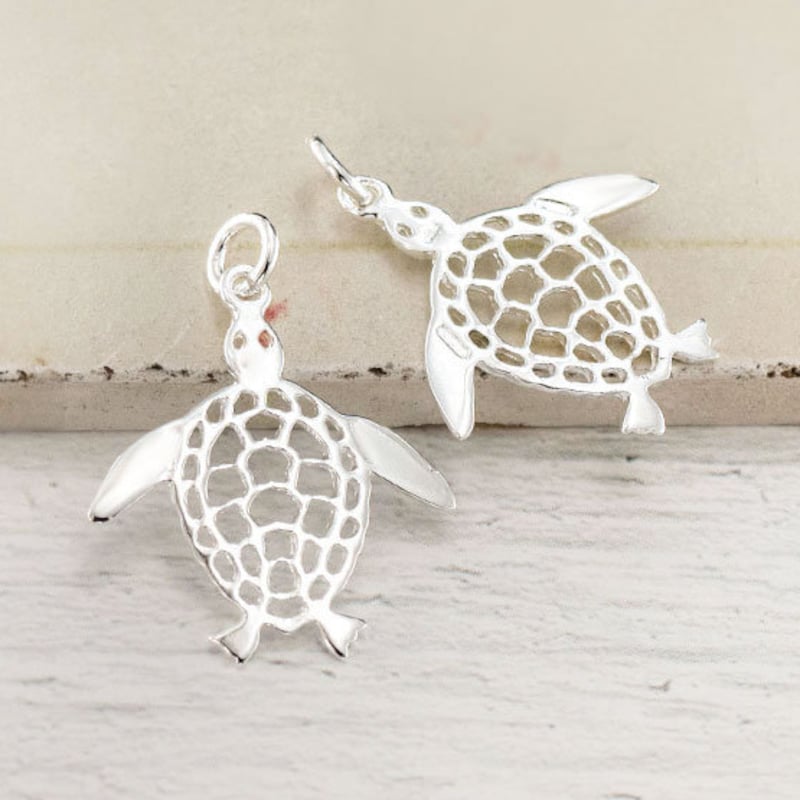 Turtle Pendant - Etsy