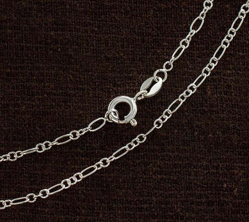 18 Inches of 925 Sterling Silver Oval Link Chain Necklace - Etsy