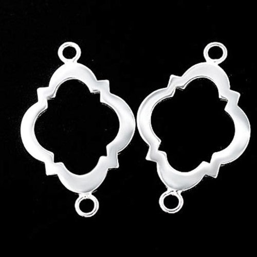 4 of 925 Sterling Silver Moroccan Style Drop Links Connectors - Etsy