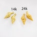 2 of 925 Sterling Silver Gold Vermeil Style Shell Charms - Etsy