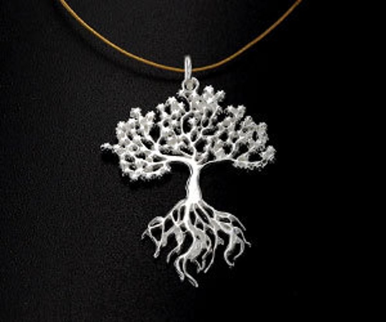 1 of 925 Sterling Silver Tree of Life Pendant 25x30 Mm. Polish - Etsy