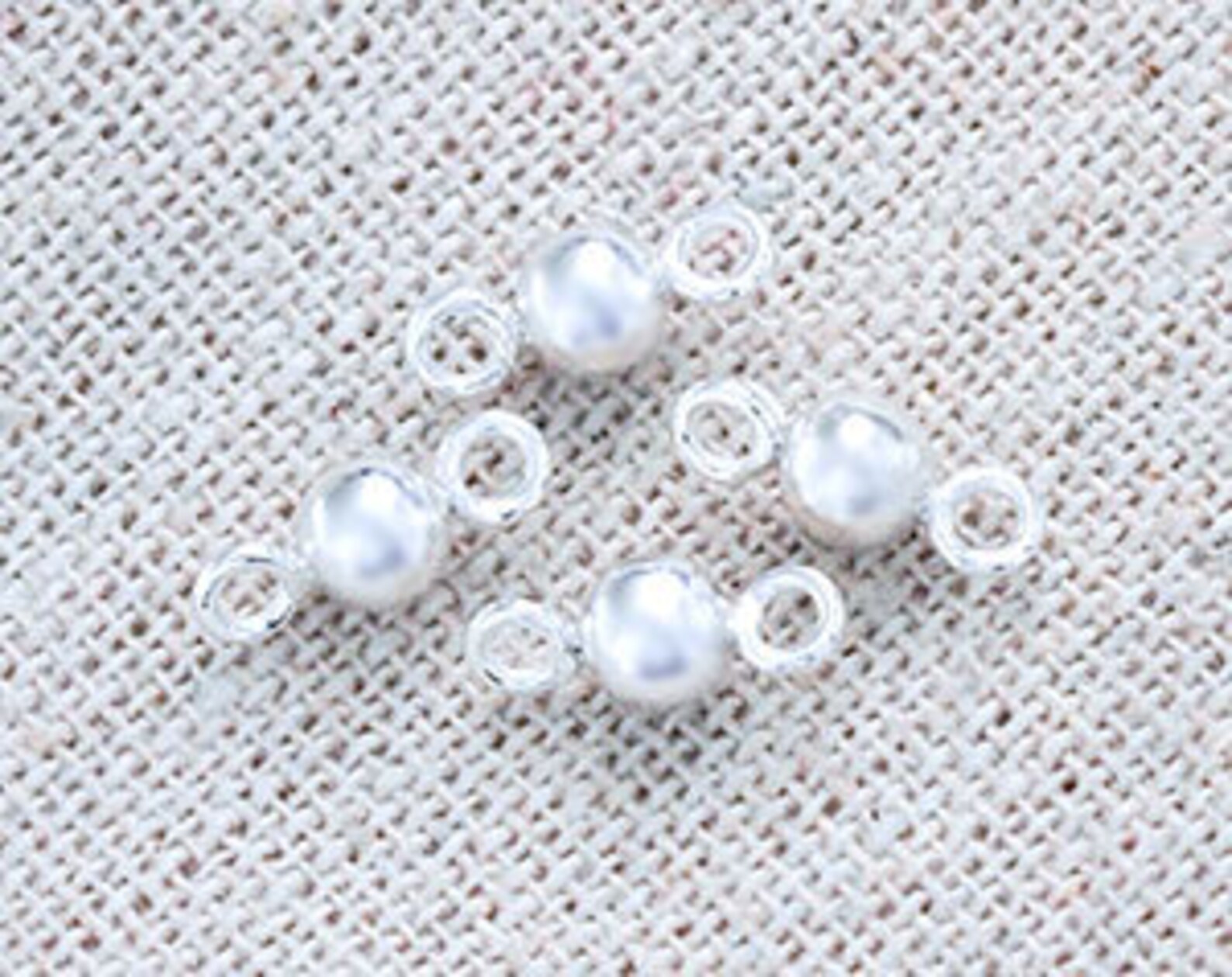 8 of 925 Sterling Silver Ball Links Connectors 4mm. Polish | Etsy