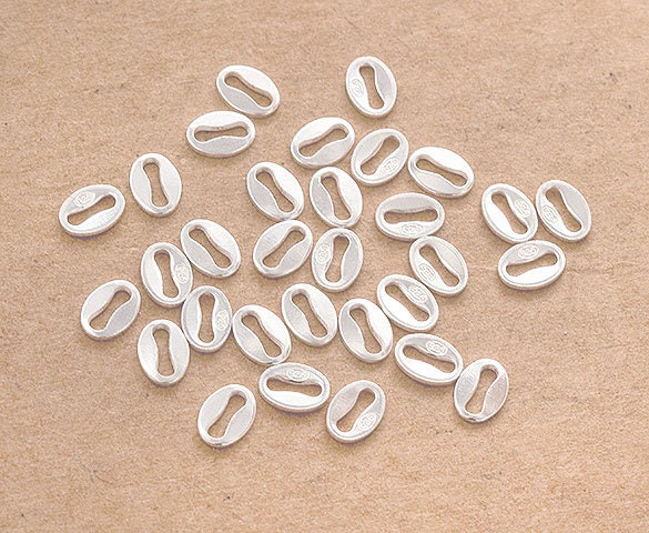 30 of 925 Sterling Silver 925 Stamped Tags, Oval Tags. 5.5x4 Mm ...