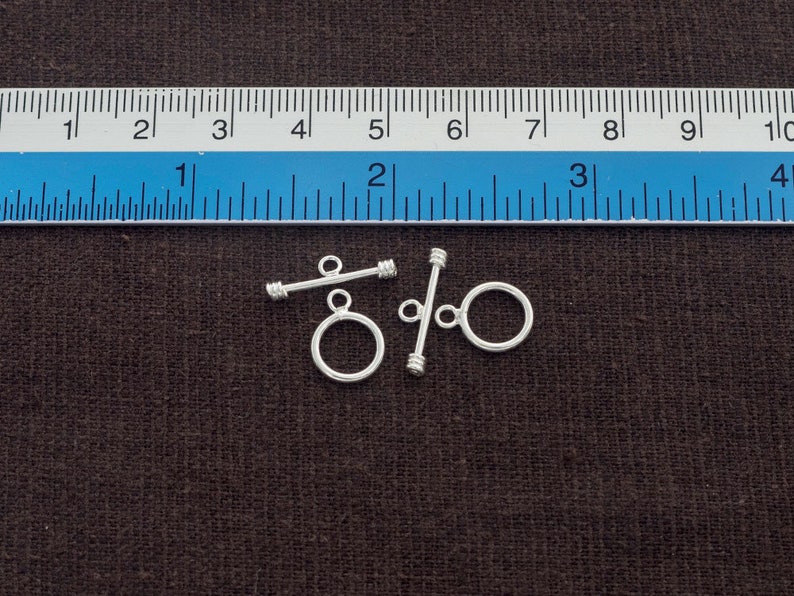 6 of 925 Sterling Silver Toggles 9 Mm. :th0230m - Etsy