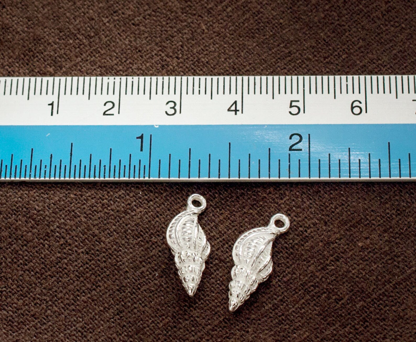 2 of 925 Sterling Silver Shell Charms 7x15 Mm. :th2718 - Etsy