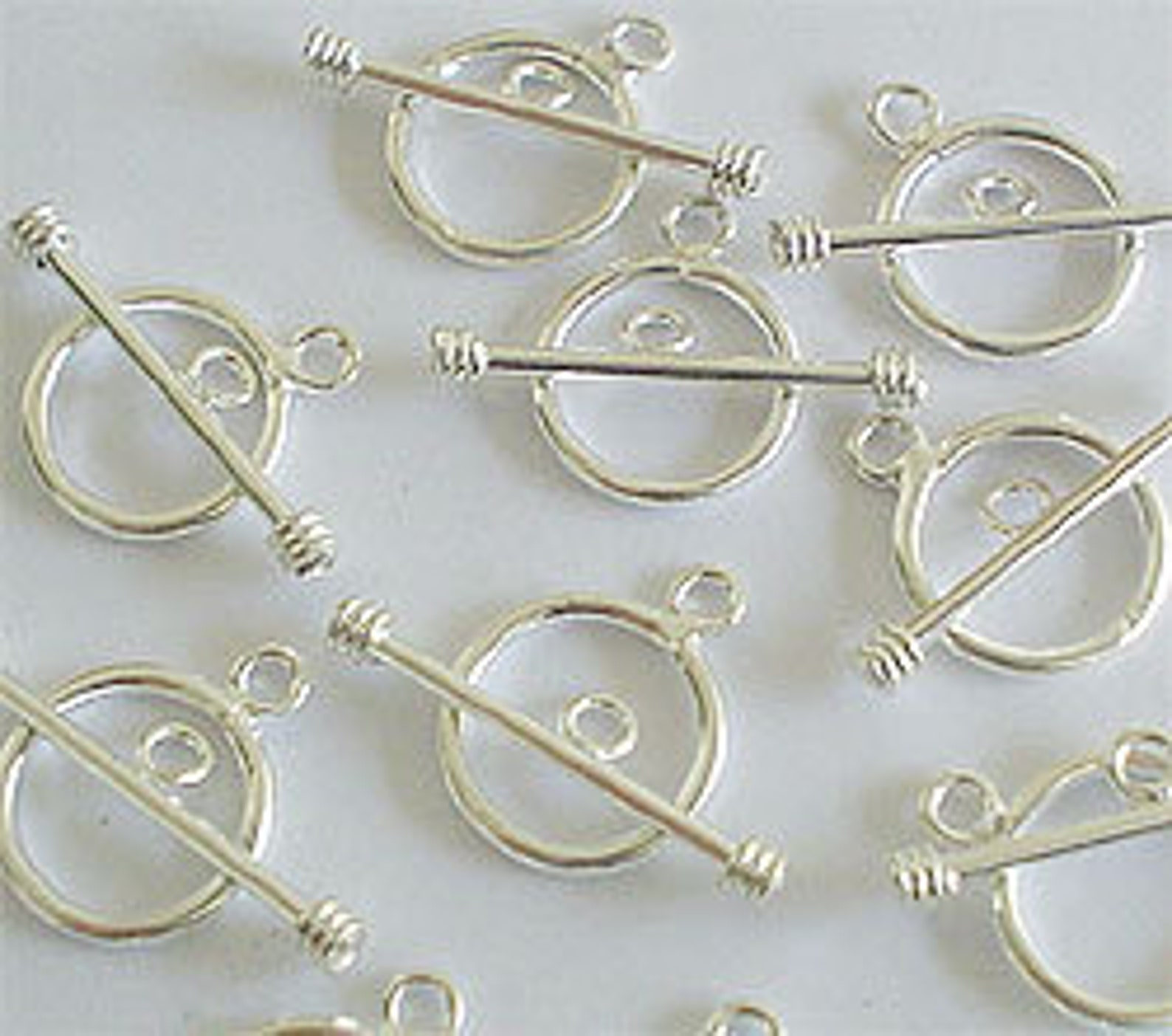 5 of 925 Sterling Silver Toggles 11 Mm. :th0263 | Etsy