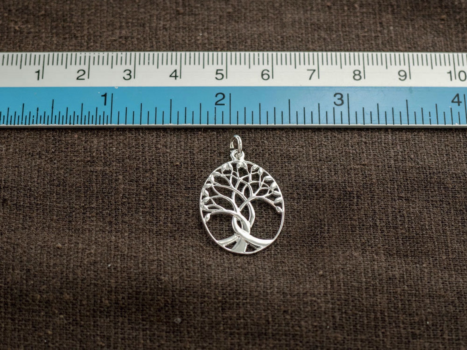 1 of 925 Sterling Silver Tree of Life Pendant 18 X 22 Mm. Polish ...