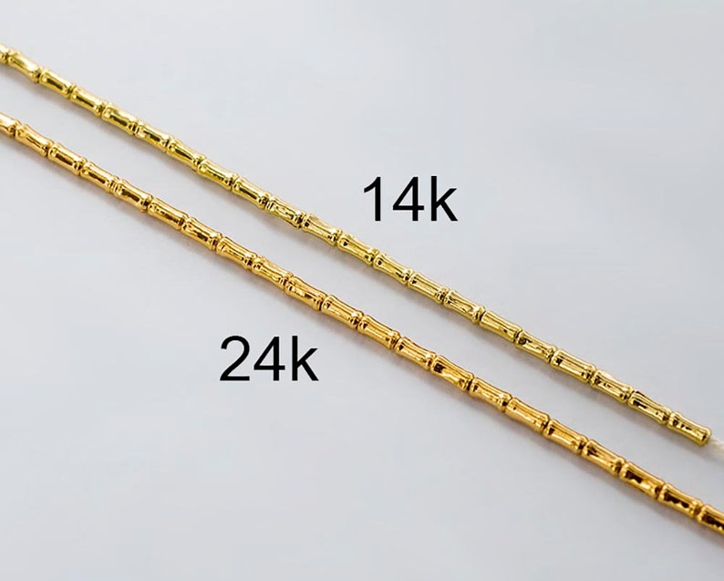 20 of Karen Hill Tribe Gold Vermeil Style Hourglass Beads 2x5 Mm ...