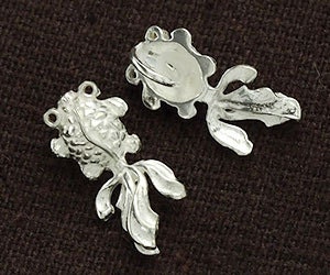 2 of 925 Sterling Silver Goldfish Charms 7x15 mm. :th2287 | Etsy