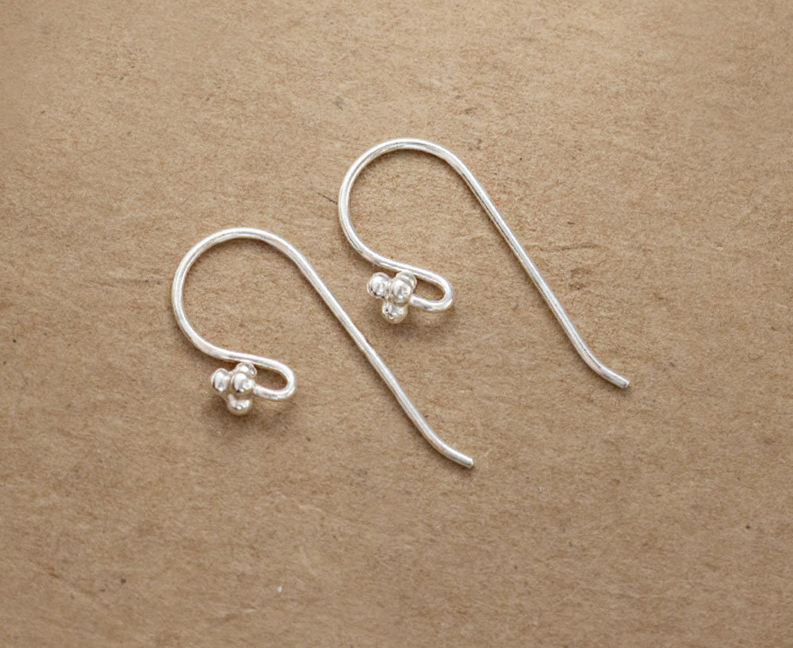 6 Pairs of 925 Sterling Silver Ear Wires 8x20 Mm. :th1427 - Etsy