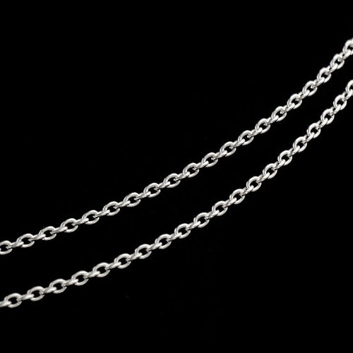 40 Inches of 925 Sterling Silver Chain 2x4 Mm. :th0590 - Etsy