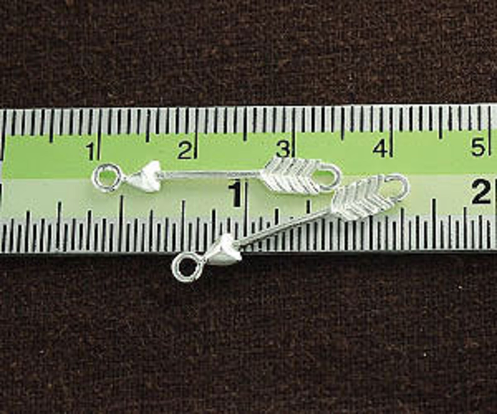 2 of 925 Sterling Silver Filigree Arrow Connectorslinks | Etsy