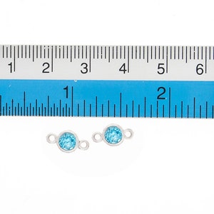 2 of Natural Round Swiss Blue Topaz & Sterling Silver Bezeled ...