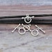 6 of 925 Sterling Silver Toggles 9 Mm. :th0230m - Etsy