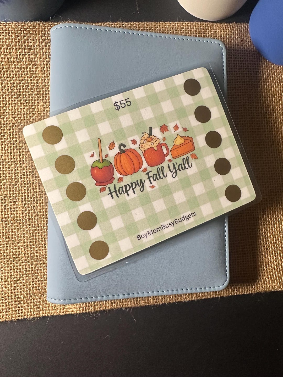 Happy Fall Y’all Scratch-off Savings Challenge | Cozy Autumn Budget ...