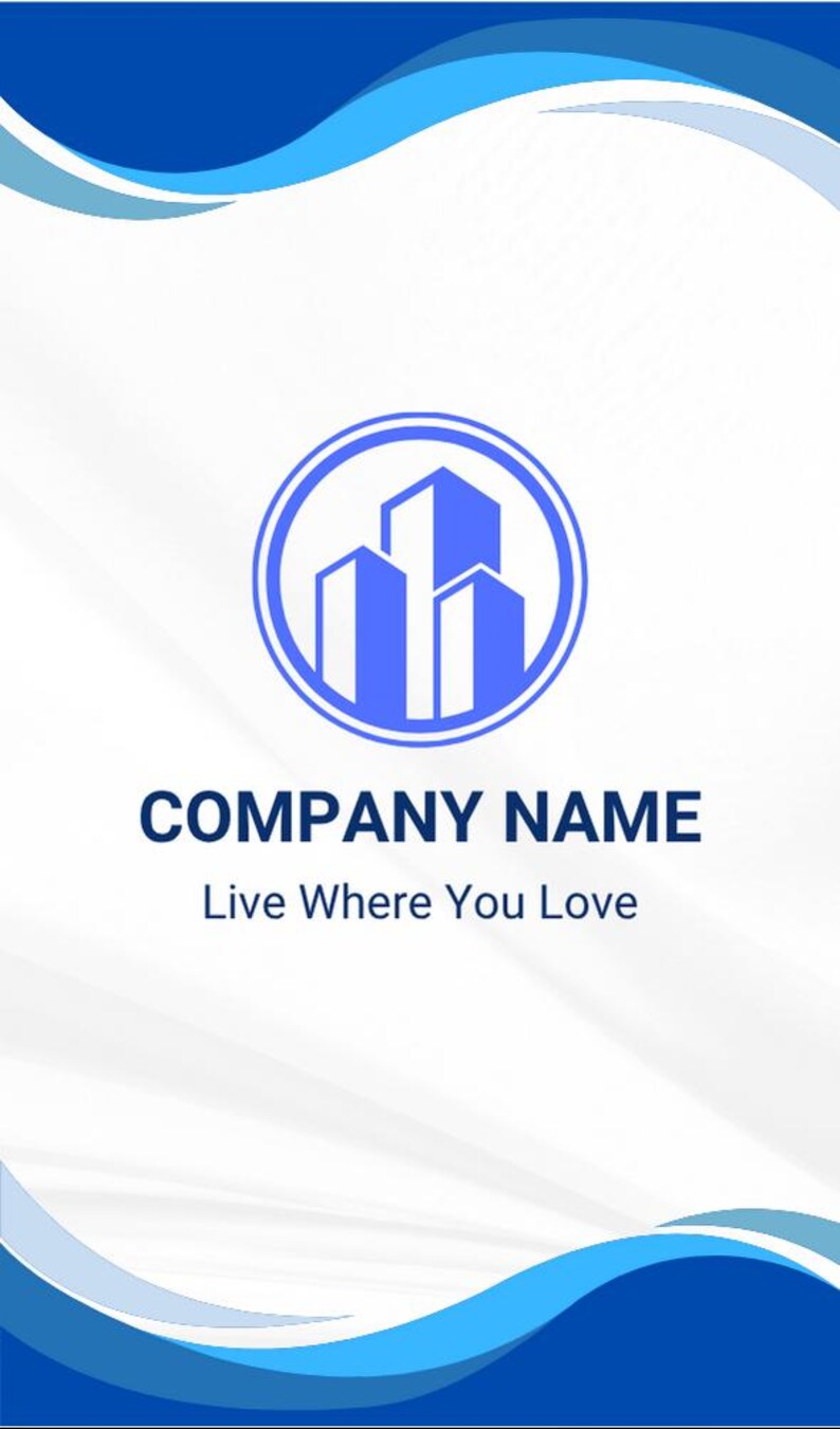 Vertical Identity Card Template Canva | Real Estate, Realtor, CEO ...