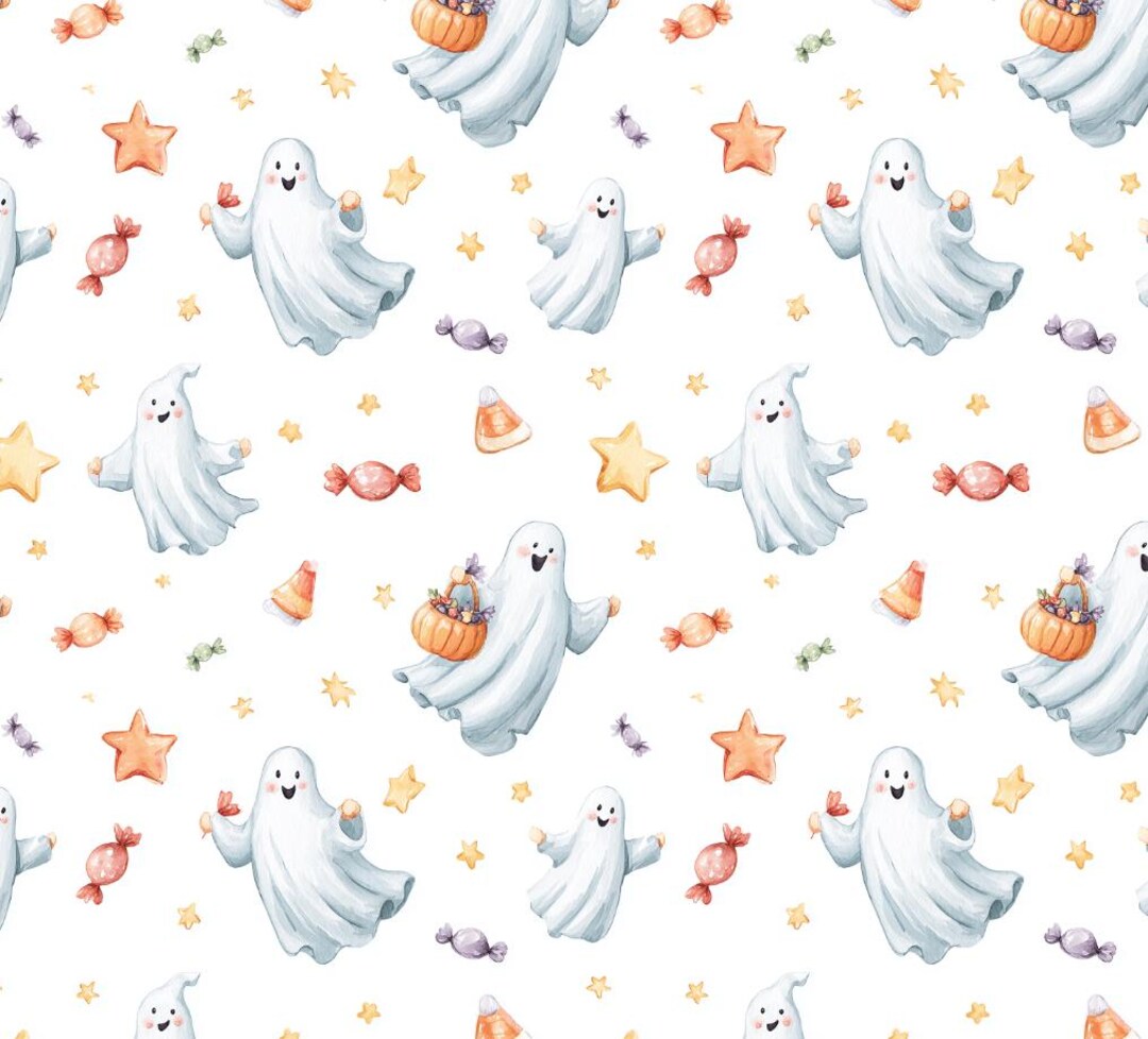 Little Devil Distributing Candy Pattern Cotton Fabric - Personalized ...