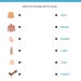 Spanish Body Parts Matching Activity – Printable PDF for Kids ...