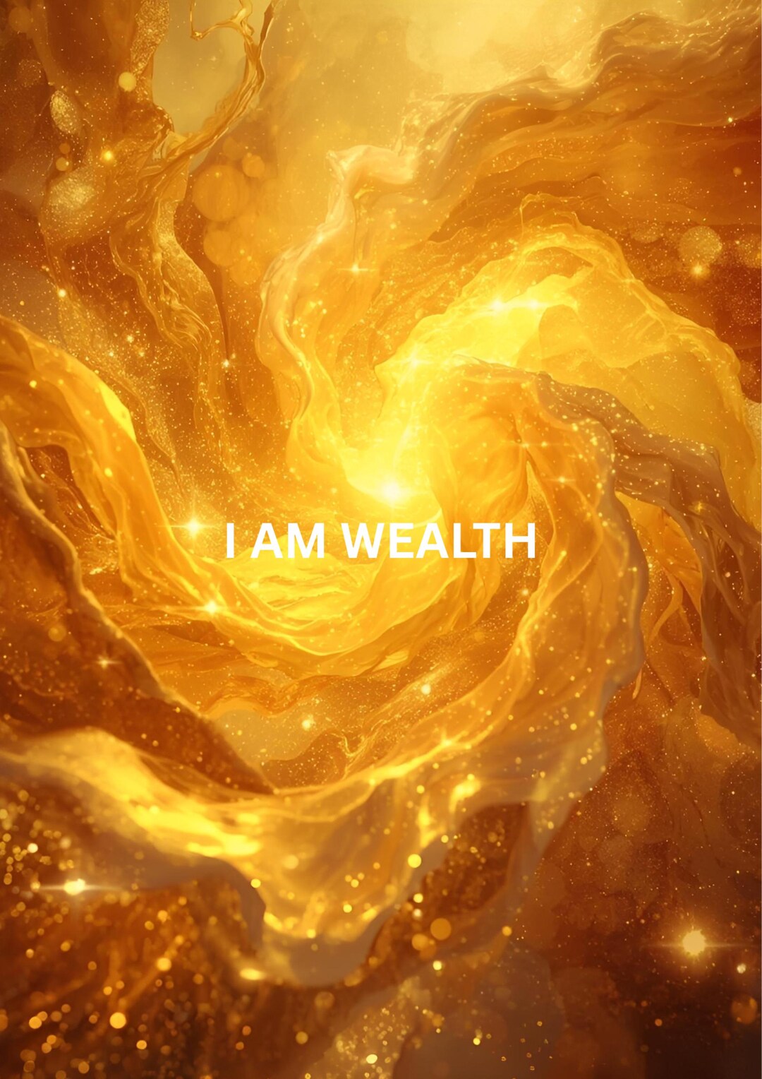 I Am Wealth Printable Wall Art – Money Affirmation Digital Download - Etsy