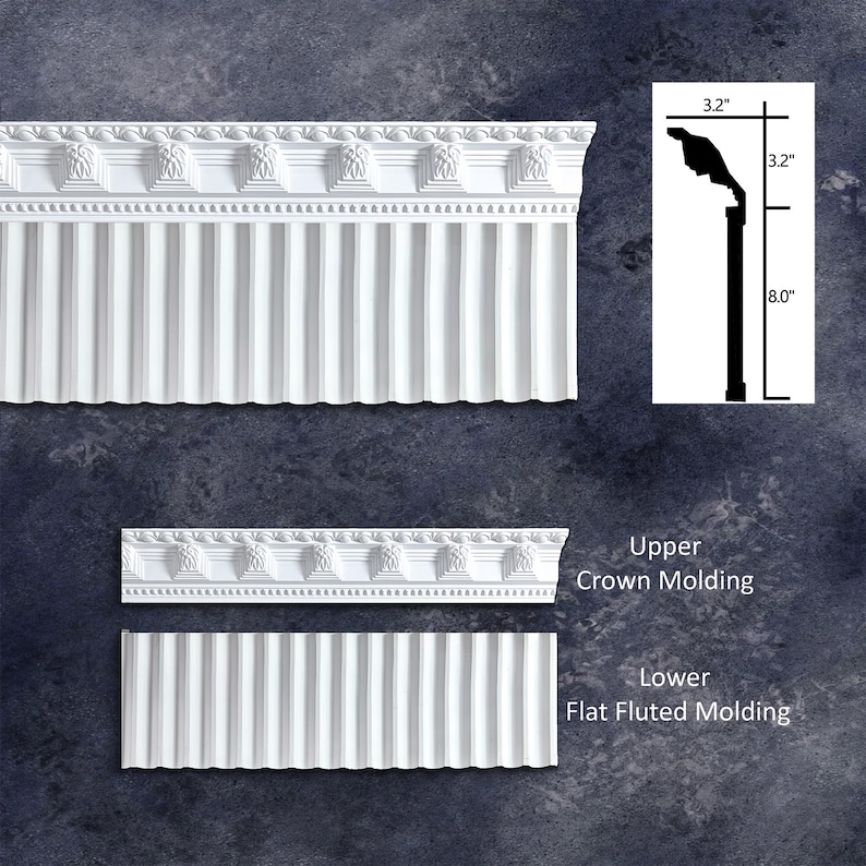 Multi-piece Flora Corner for Ceiling Medallion & Wall Decor, France ...