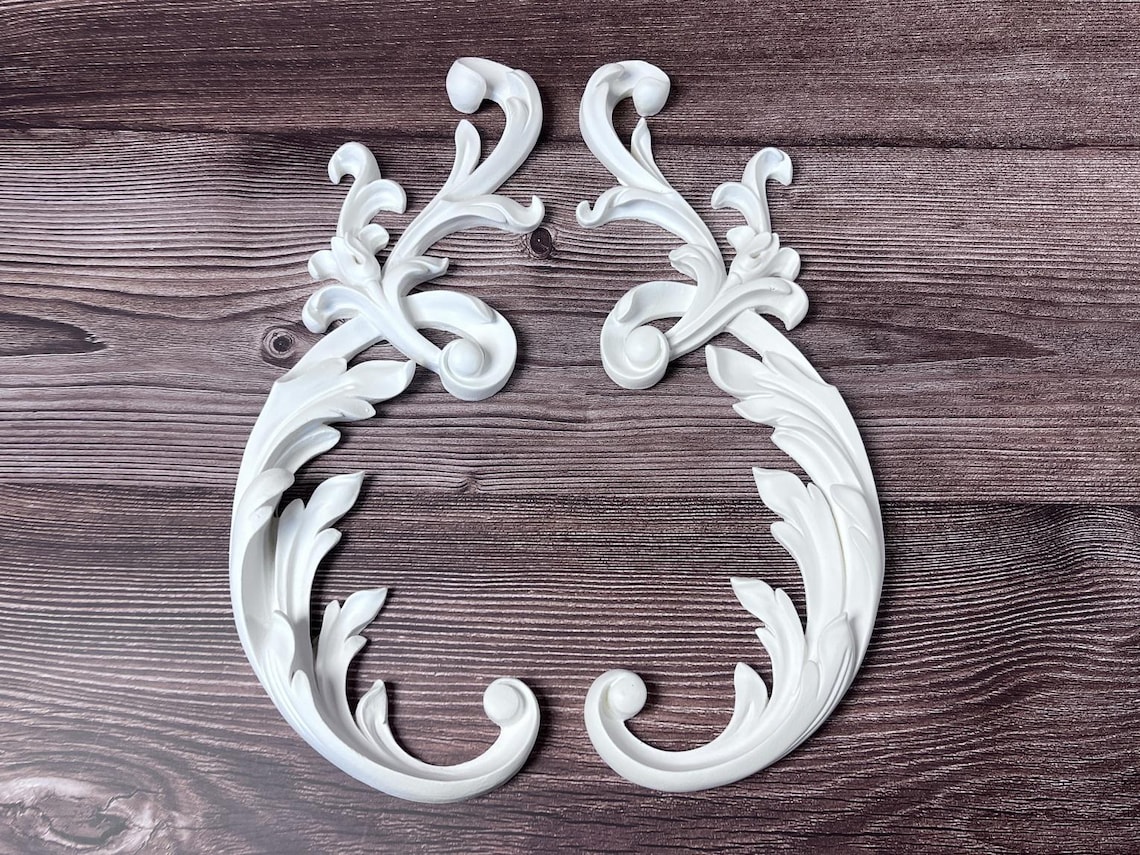 Flora Corner for Ceiling Medallion & Wall Decor, France Architectural ...